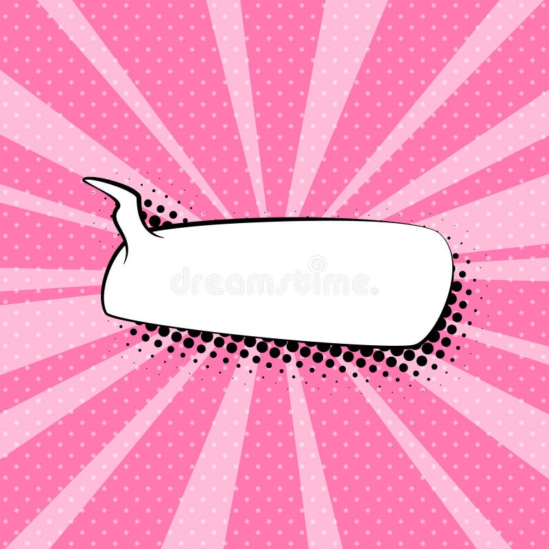 Pink Pop Art Retro Background with Sunbeams Stock Vector - Illustration ...