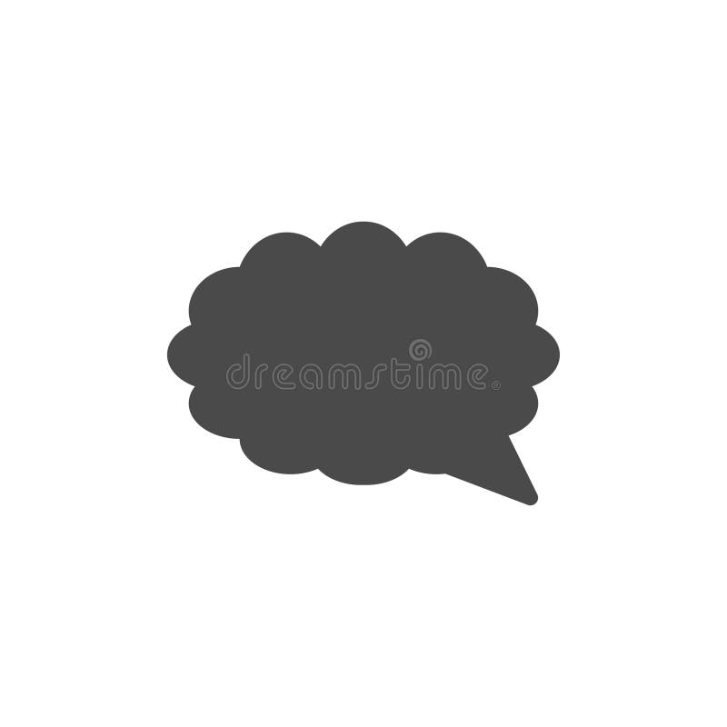 Speech Bubble, Speech Balloon, Chat Bubble Vector Icon for Apps and ...