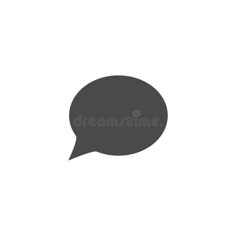 Speech Bubble, Speech Balloon, Chat Bubble Vector Icon for Apps and ...
