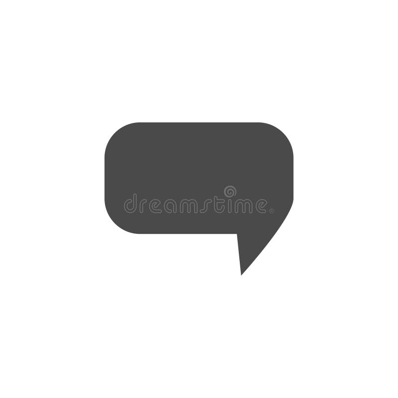 Speech Bubble, Speech Balloon, Chat Bubble Vector Icon for Apps and ...
