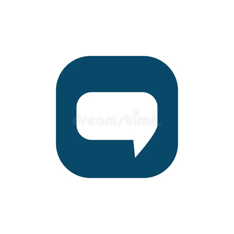 Speech Bubble, Speech Balloon, Chat Bubble Vector Icon for Apps and ...