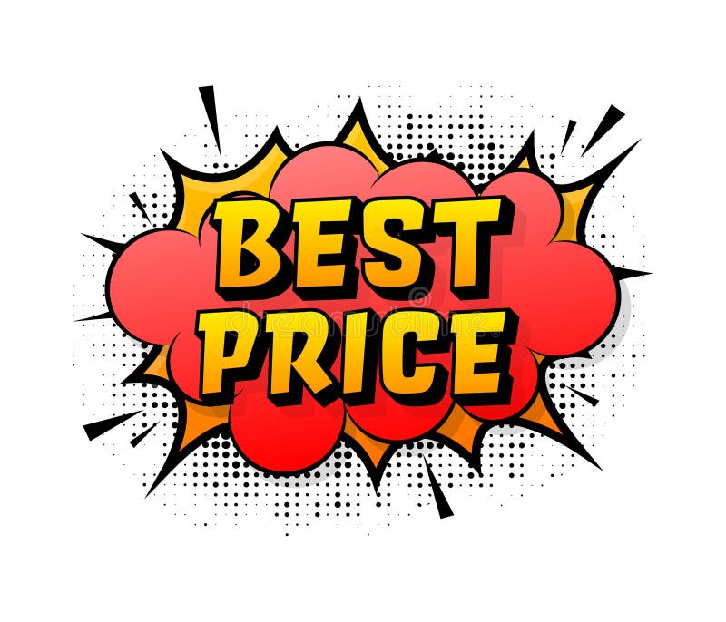 Speech Bubble for Comic Text Best Price. Cartoon Comic Sign. Effects ...