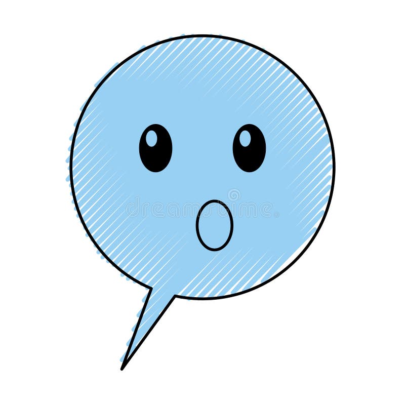 Confused Emoticon With Speech Bubble Stock Vector - Illustration of ... Confused Emoticon With Speech Bubble Stock Vector - Illustration of ...
