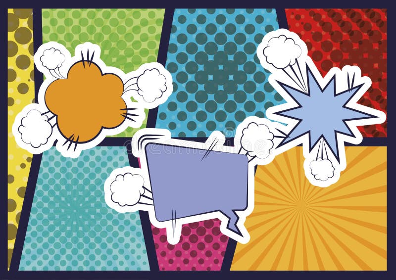 Explosive Comic with Bang Word Pop Art Style Stock Vector ...