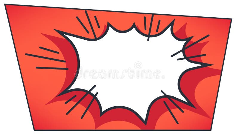 Speech Bubble Expressing Surprise or Exclamation Stock Vector ...