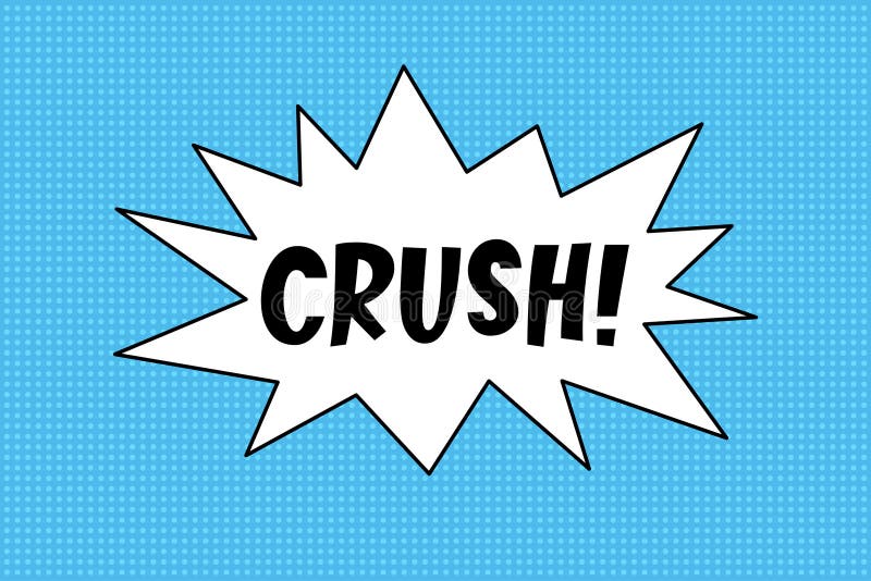 Speech Bubble with the Expressive Inscription Crash Stock Vector ...