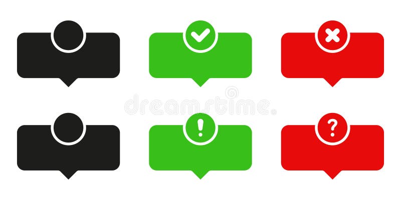 Speech Bubble Frame Border Set Stock Illustrations – 21,603 Speech ...