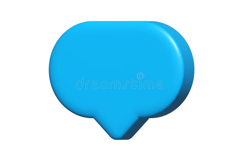 Speech Bubble Frame 3d, Talk Icon, Emoji Comment, Chat Cute, 3d Message ...