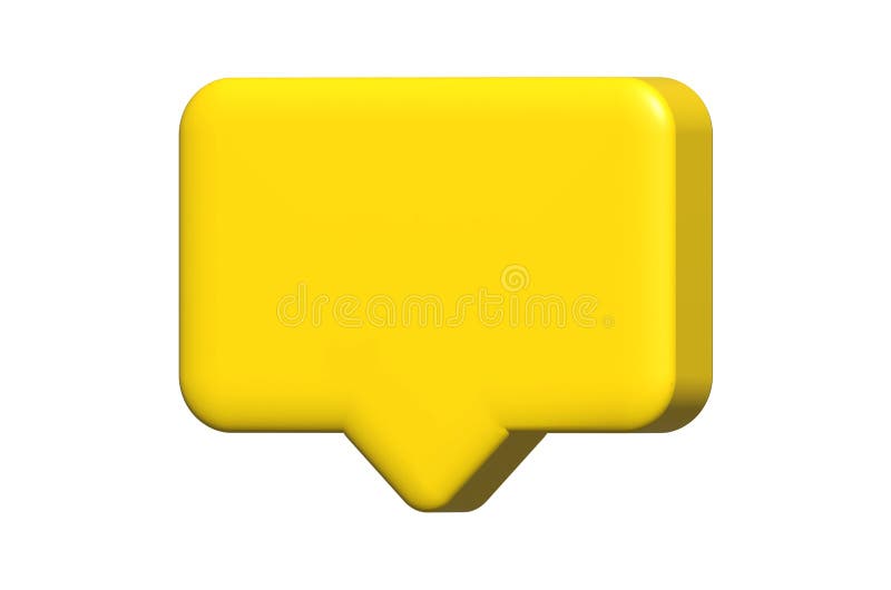Speech Bubble Frame 3d, Talk Icon, Emoji Comment, Chat Cute, 3d Message ...