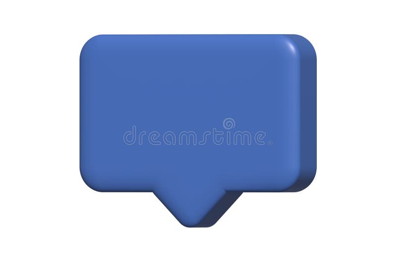 Speech Bubble Frame 3d, Talk Icon, Emoji Comment, Chat Cute, 3d Message ...