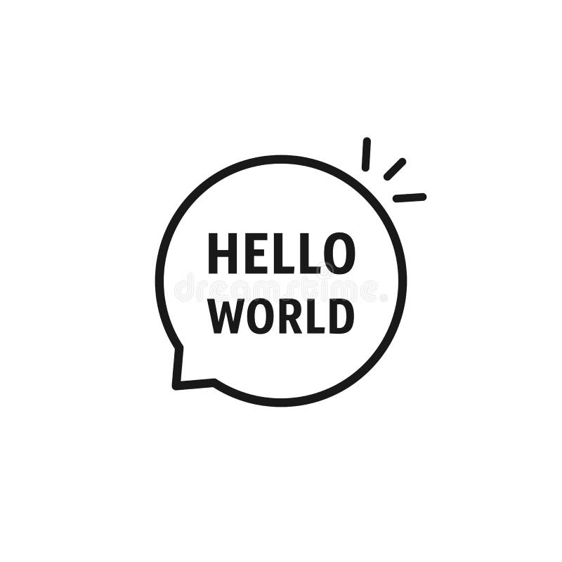Hello Word Art Bubble Stock Illustrations – 1,339 Hello Word Art Bubble ...