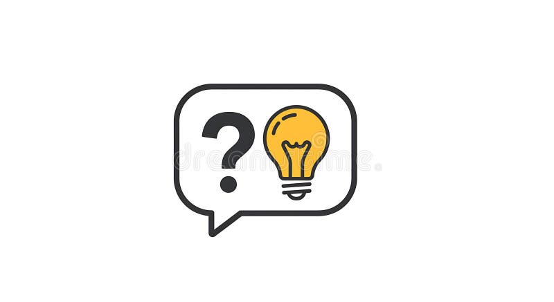 Yellow Question Mark Bulb Stock Illustrations – 370 Yellow Question ...