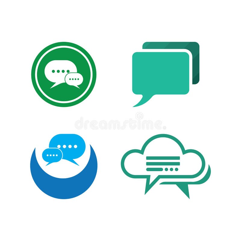 Speech Bubble Icon Vector Illustration Stock Vector - Illustration of ...