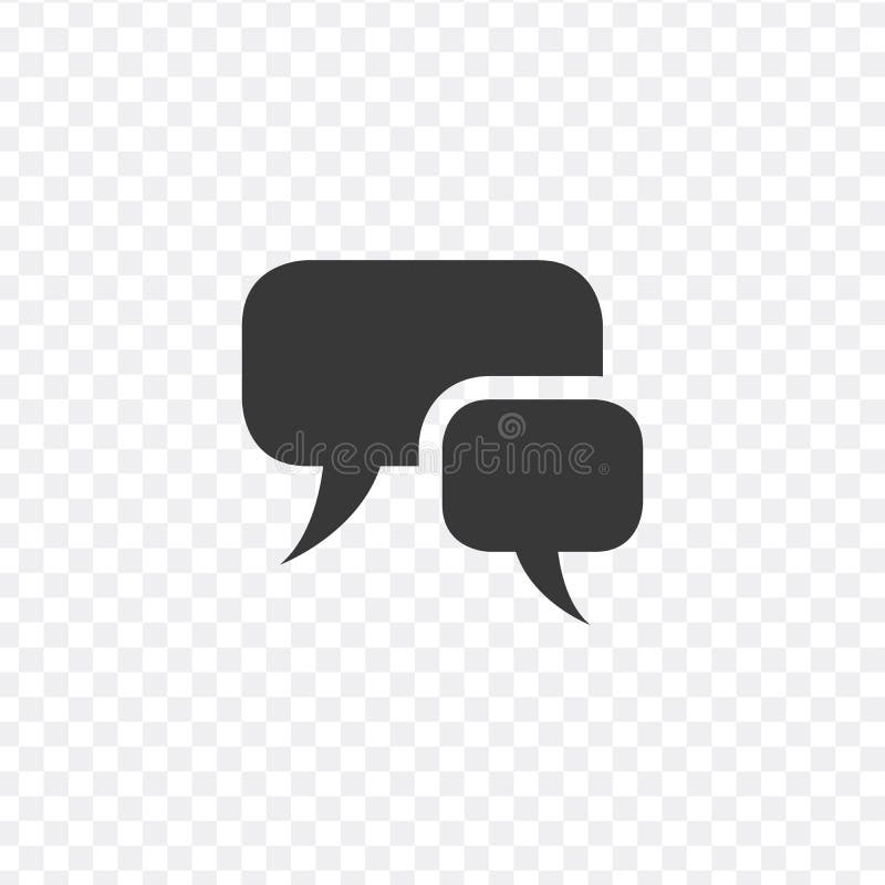 Speech Bubble Icon. Orange Chat Bubble Button. Stock Vector ...