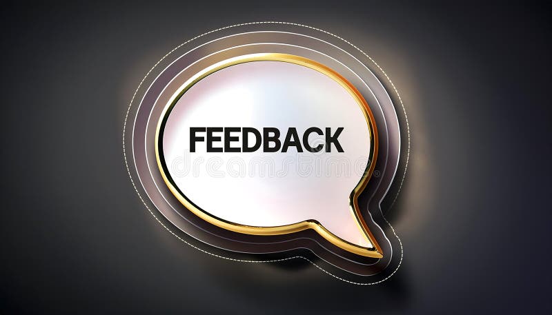 Speech Bubble Icon Representing Feedback, Symbolizing Communication and ...