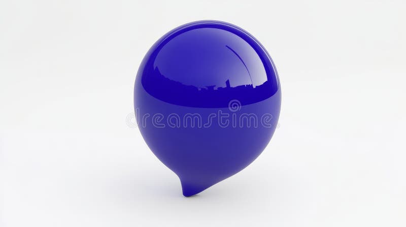 The Speech Bubble Icon Represents Modern Communication and Intelligent ...