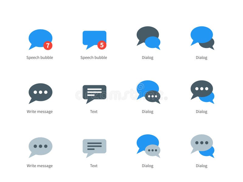 Dialog Color Stock Illustrations – 26,741 Dialog Color Stock ...