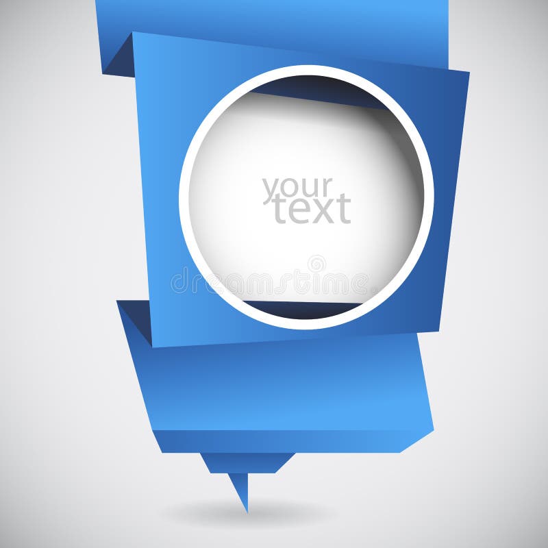 Speech Bubble stock vector. Illustration of form, abstract - 253959067