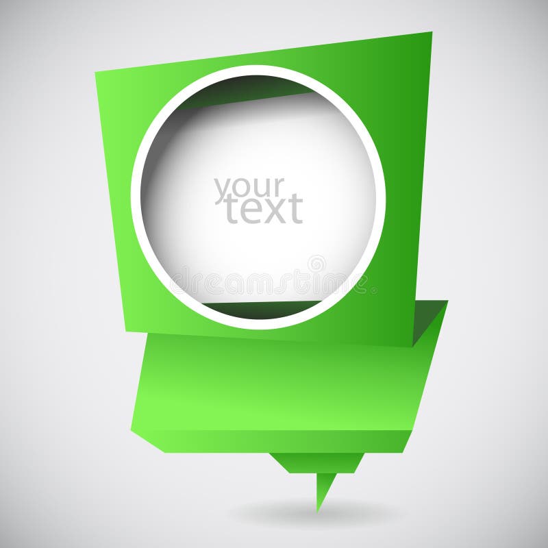 Speech Bubble stock vector. Illustration of cutout, concept - 253959069