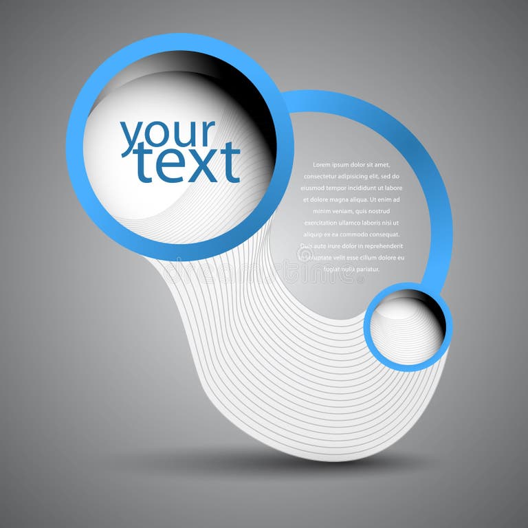 Speech Bubble stock vector. Illustration of curved, border - 253959113