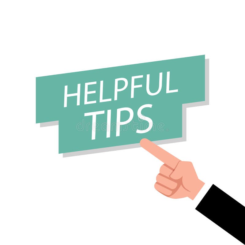 Helpful Tips. Freehand Drawn Man. Vector Illustration With Doodle Style ...