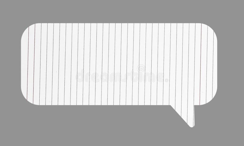 Speech Bubble with Paper Texture, Symbolizing Conversation and ...