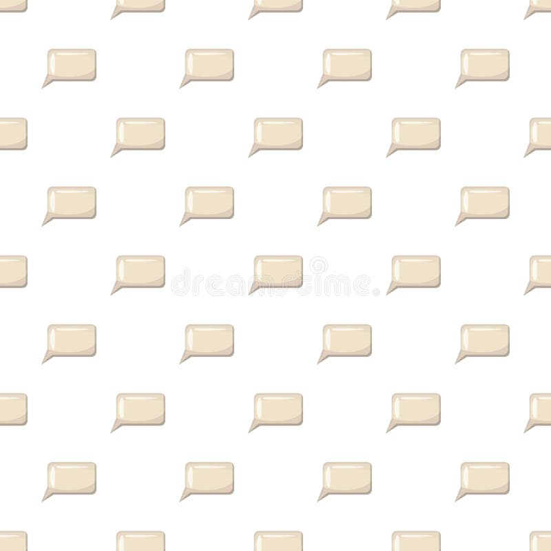 Speech bubble pattern stock vector. Illustration of buble - 120189146