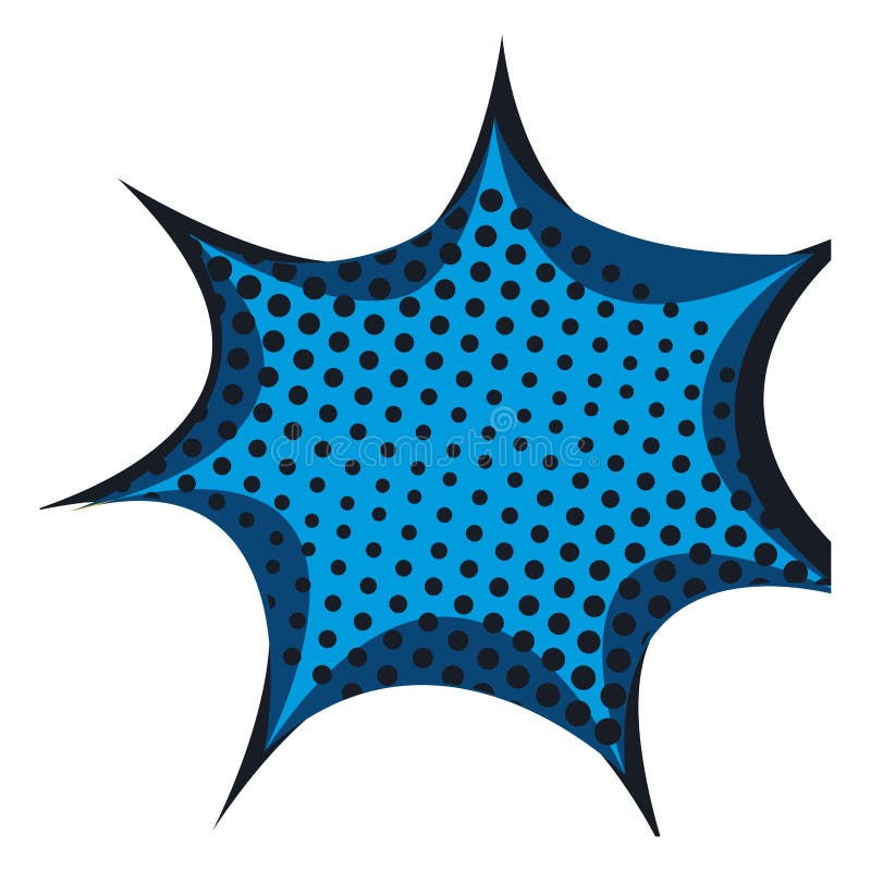 Speech Bubble Pop Art Callout Scream for Dialogue Stock Vector ...