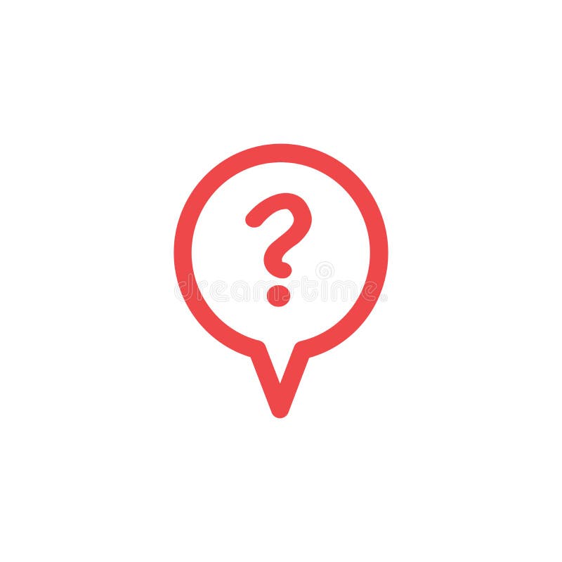 Bubble and Question Mark. FAQ Icon Woth Chat Bubble. Communication ...