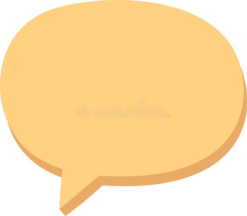 Speech Bubble Round Shape stock vector. Illustration of design - 309658602