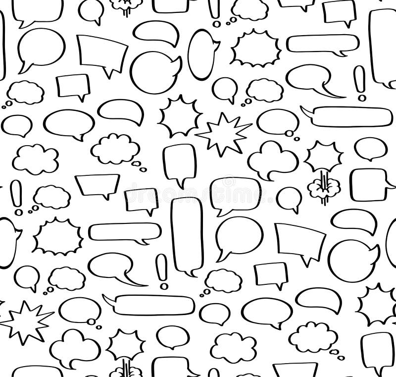 Comic Dialogue Bubble Stock Illustrations – 27,832 Comic Dialogue ...