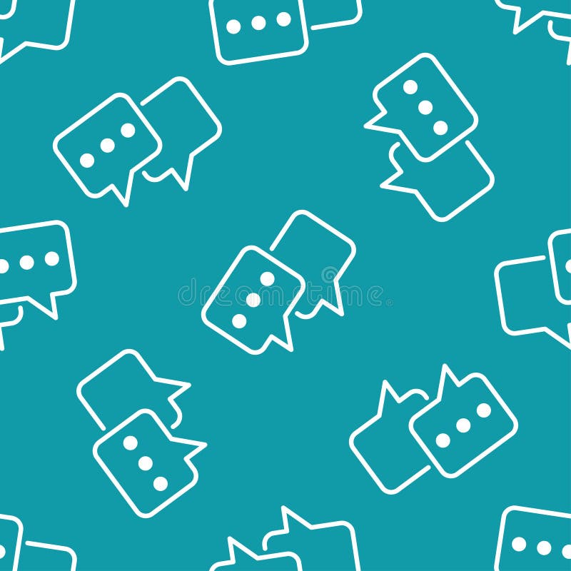 Speech Bubble Pattern Stock Illustrations – 51,632 Speech Bubble ...