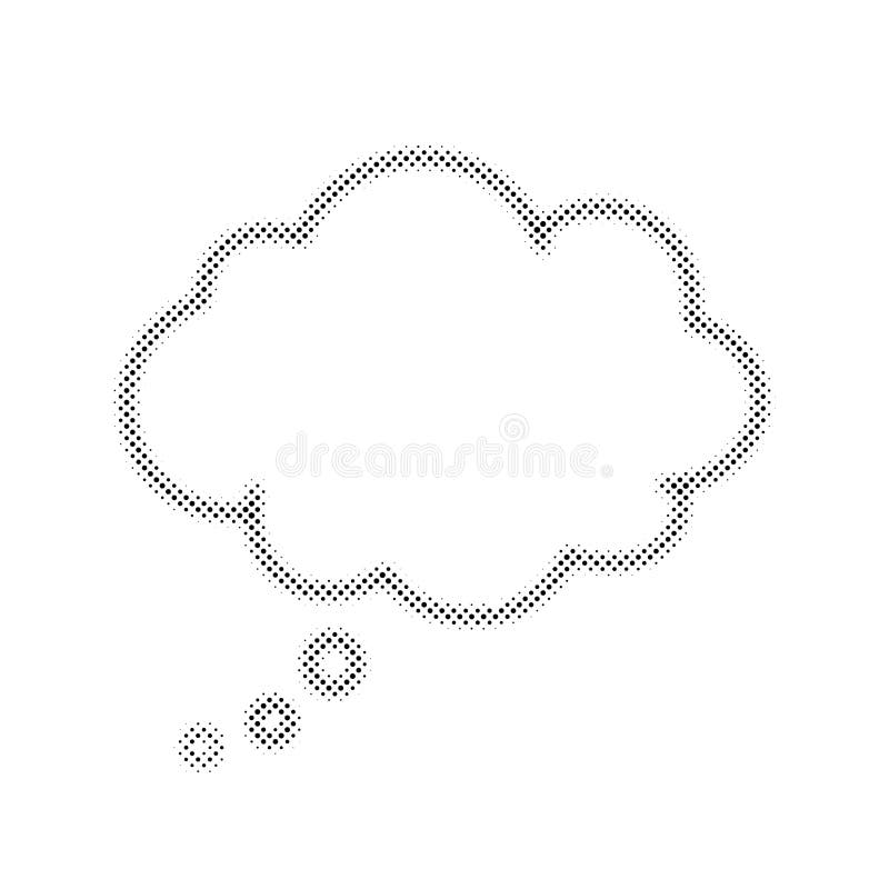 Comic Frame. Halftone Cartoon Border. Pop Art Dot. Attention Pattern ...