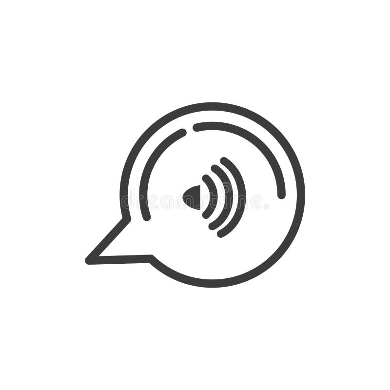 Speech Bubble with Wifi Connection Stock Illustration - Illustration of ...