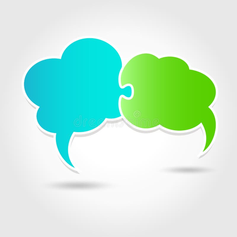 Speech bubbles set stock vector. Illustration of note - 25086603