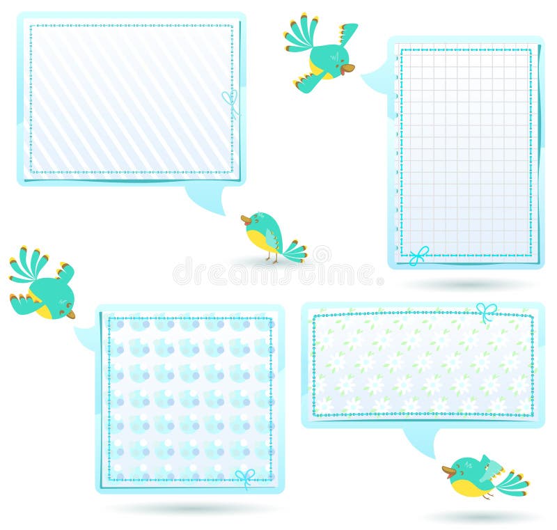 Cute speech bubbles set stock vector. Illustration of cute - 24183353 Cute speech bubbles set stock vector. Illustration of cute - 24183353