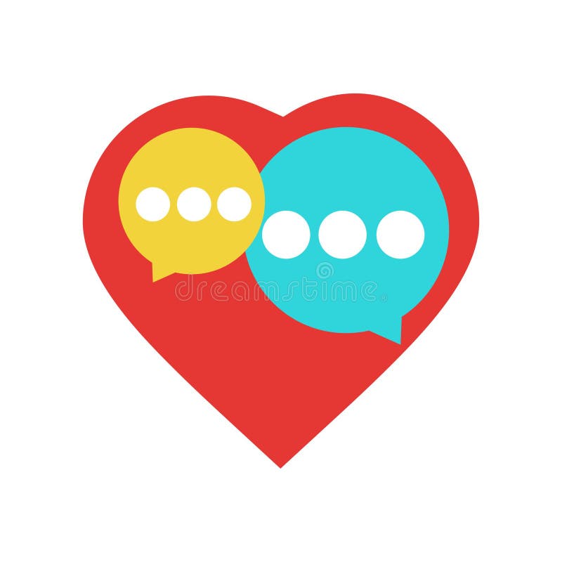 Dialogue Icon. Chat Vector Logo Concept Illustration in Flat Style ...