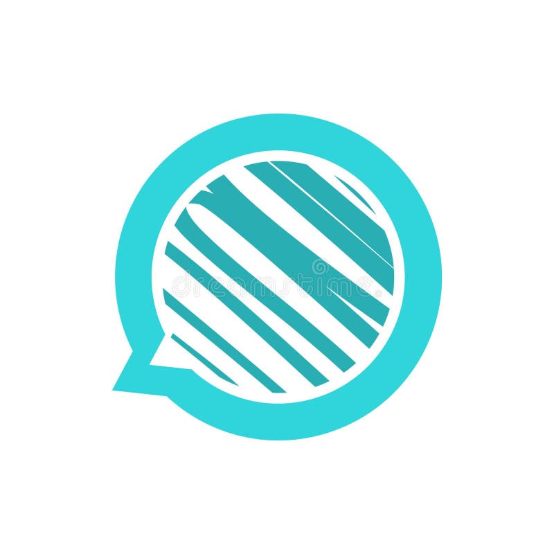 Dialogue Icon. Chat Vector Logo Concept Illustration in Flat Style ...