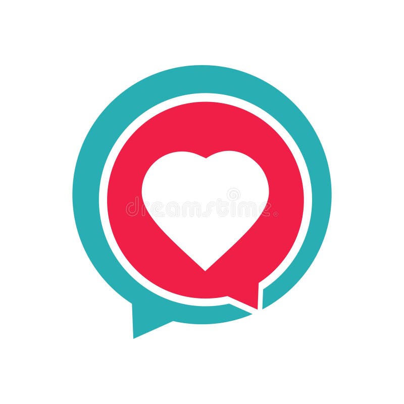 Dialogue Icon. Chat Vector Logo Concept Illustration in Flat Style ...