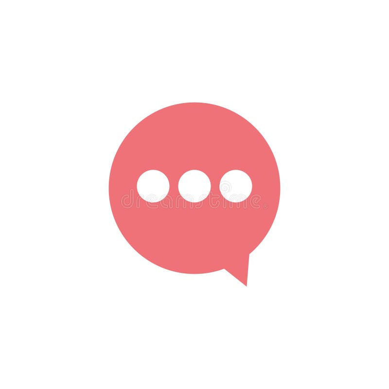 Dialogue Icon. Chat Vector Logo Concept Illustration in Flat Style ...