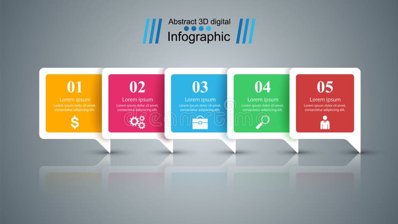 Speech Bubbles Icon. Dialog Box Info Stock Vector - Illustration of ...