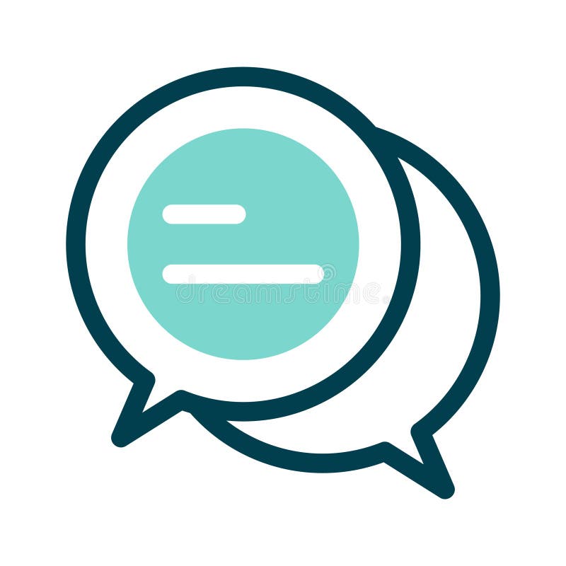 Speech Bubbles, Representing Communication or Customer Feedback Stock ...