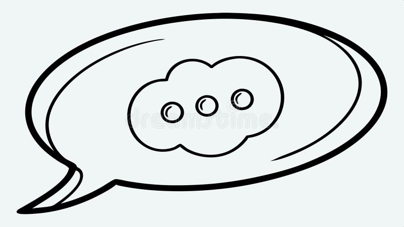 Speech Bubbles Vector, Communication Icon, Conversation and Message ...