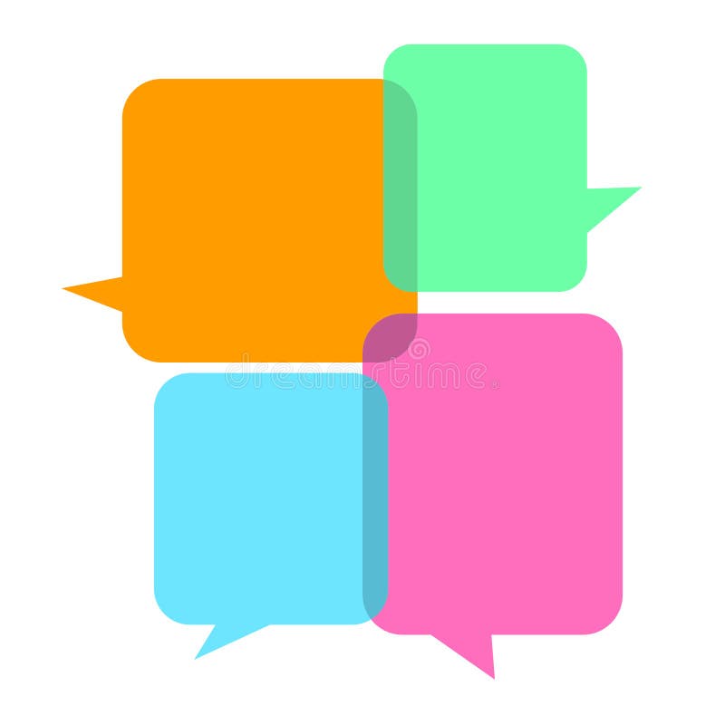 Speech Chat Bubble Talk Balloon, Vector Graphic. Text Message ...