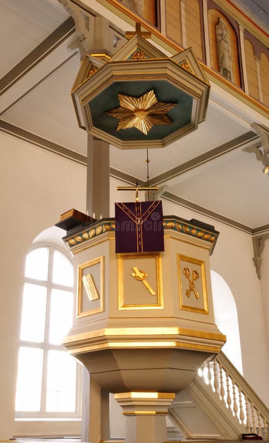 Speech church platform stock image. Image of decoration - 13350179