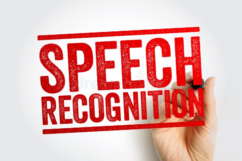 Speech Recognition Is The Ability Of A Machine Or Program To Identify Words Spoken Aloud And