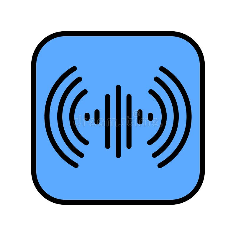 Speech Recognition Color Line Icon. Web Accessibility. Vector Isolated ...