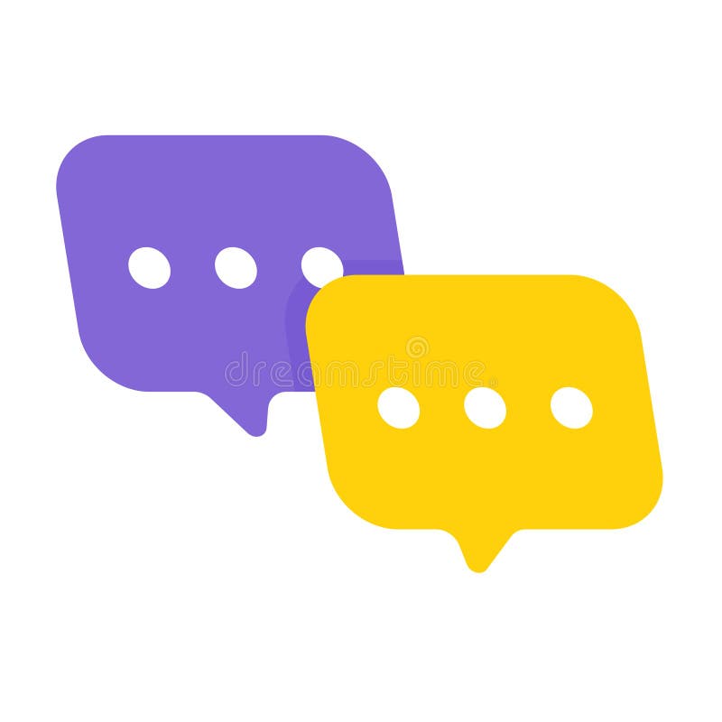 Speech Text Box with Three Dots Conversation Concept To Exchange Ideas ...