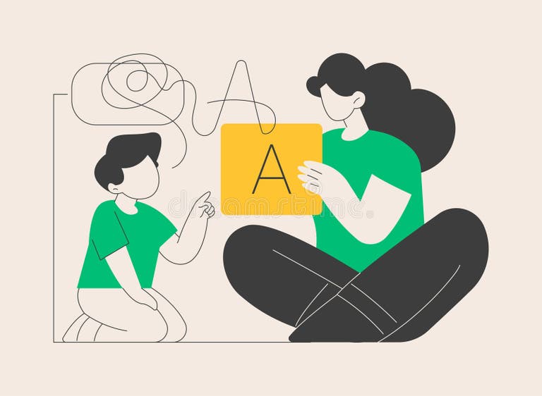 Speech Language Delay Stock Illustrations – 61 Speech Language Delay ...