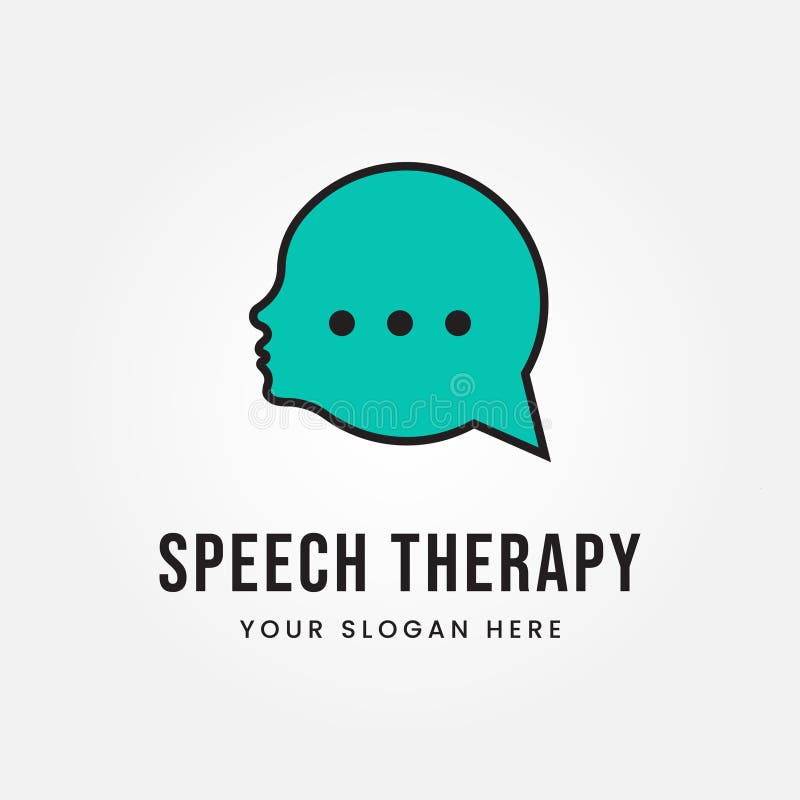 Speech Therapy Logo Stock Illustrations – 744 Speech Therapy Logo Stock ...